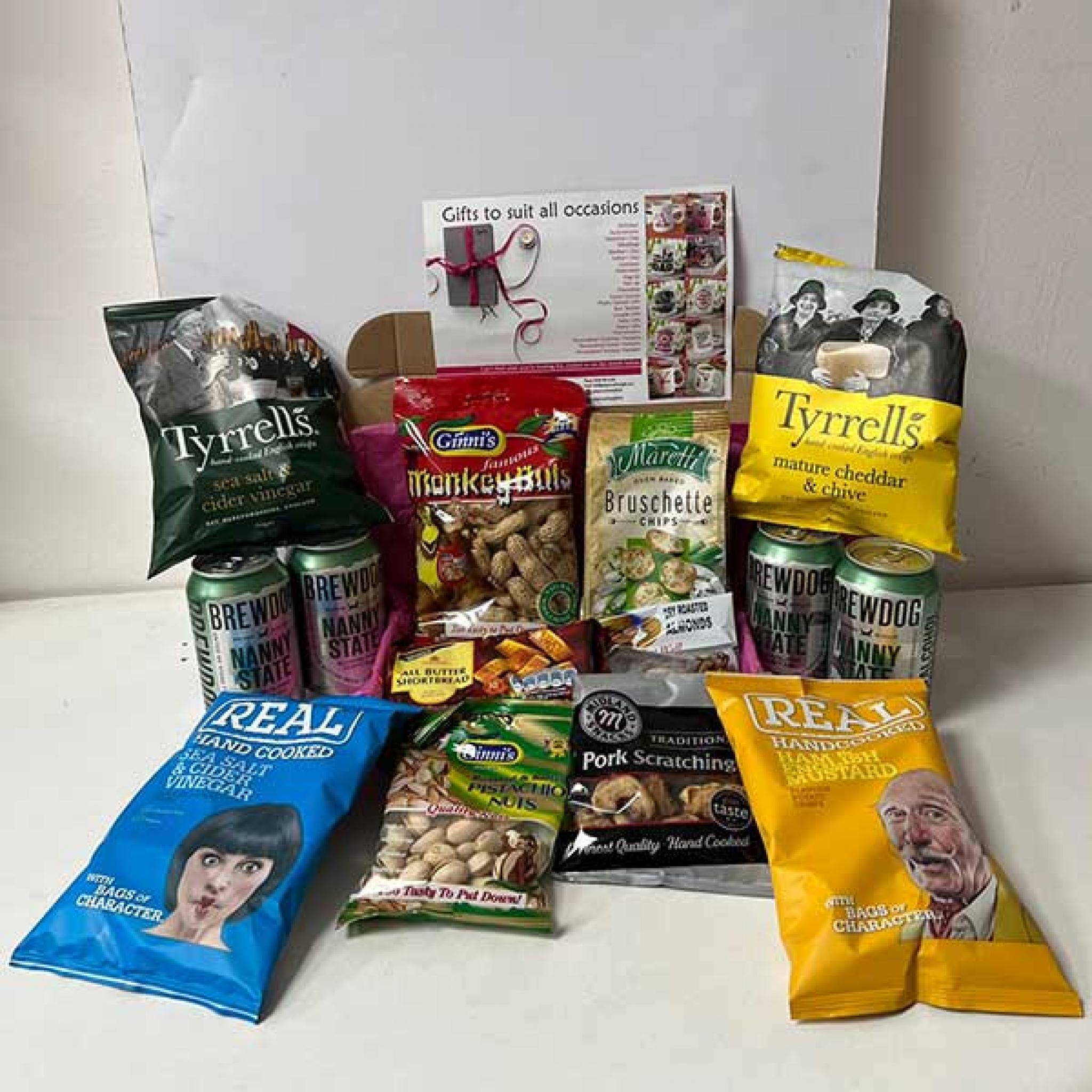 BrewDog Craft Beer and Snacks Hamper | Get Personalised Gifts